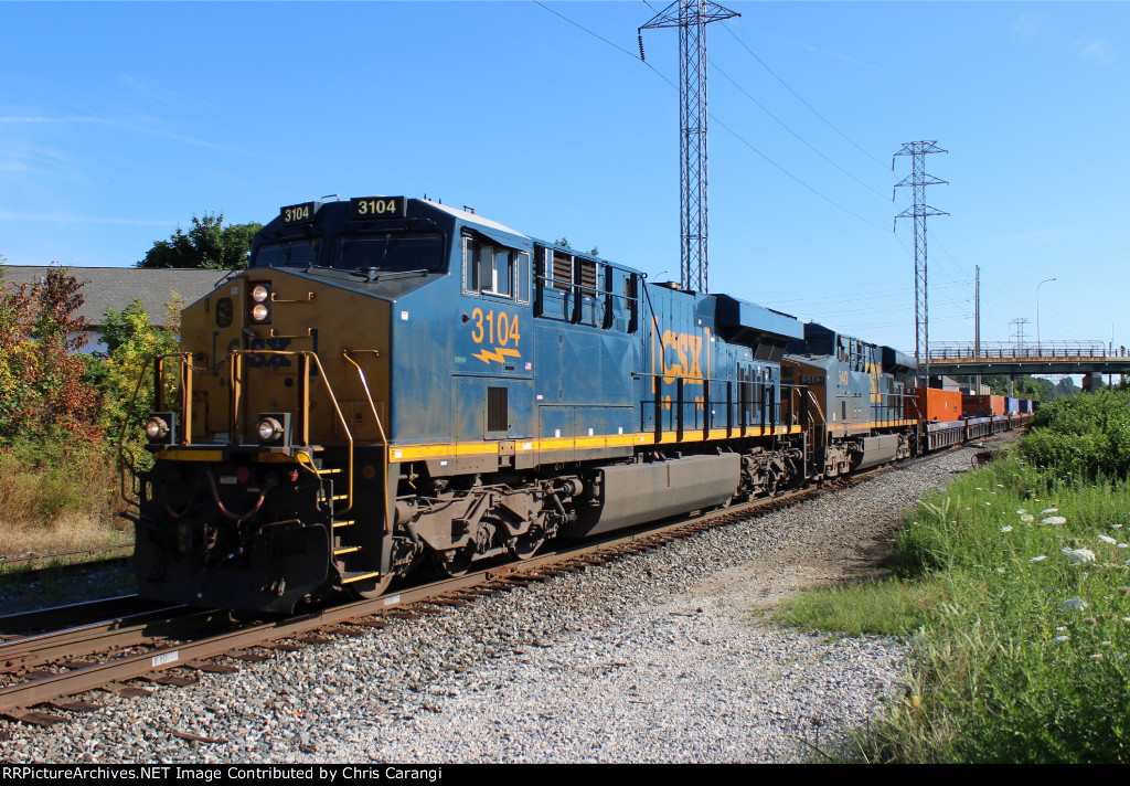 CSXT 3104 & 5443 on L031-24